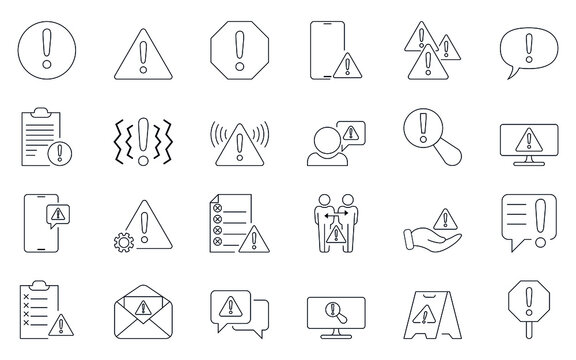 Imagens de "Warning Icons" – Explore Fotografias do Stock, Vetores e ...