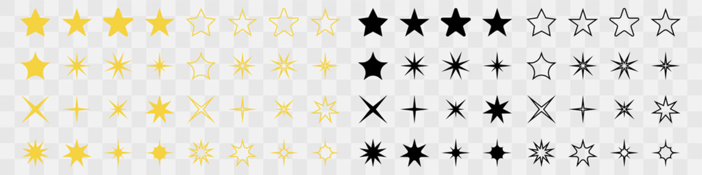 5 Stars Transparent Background Images – Browse 876 Stock Photos ...