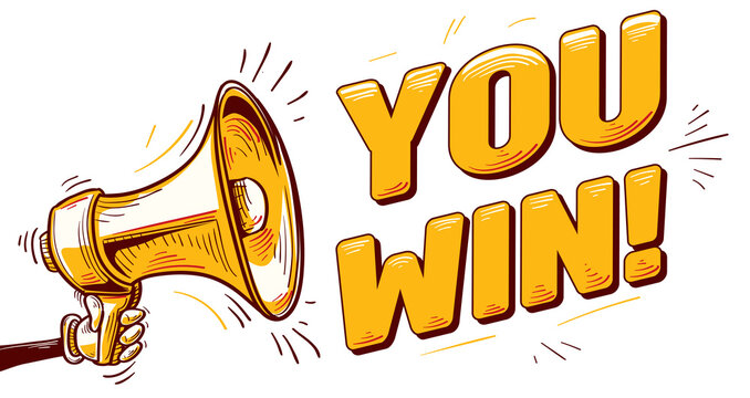 "You Win" Images – Browse 634 Stock Photos, Vectors, and Video | Adobe ...
