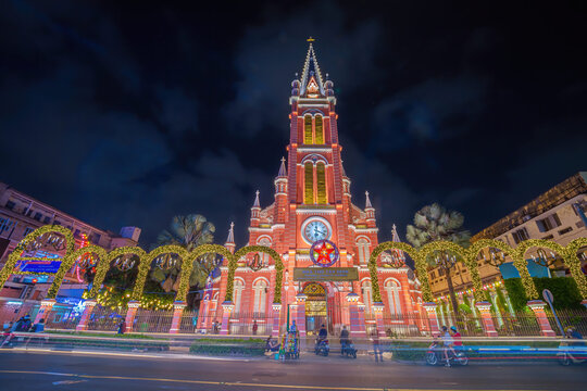 Pink Church Wallpaper