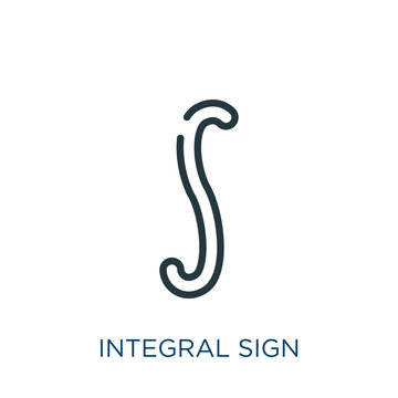 Integral Sign Tattoo