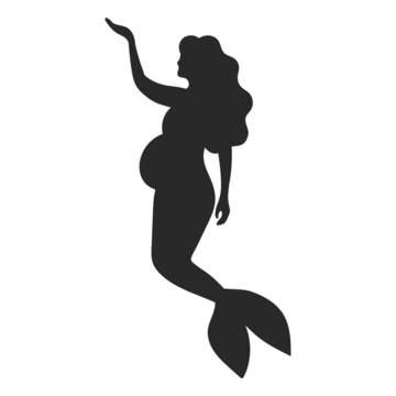 Mermaid Pregnant Clip Art