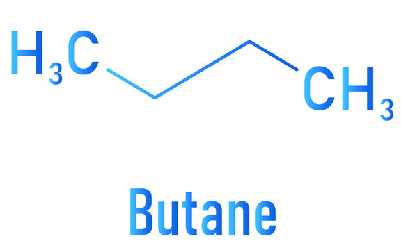 Butane Skeletal Structure