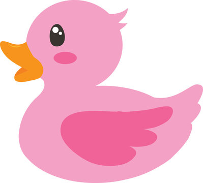 Pink Baby Duck Clip Art