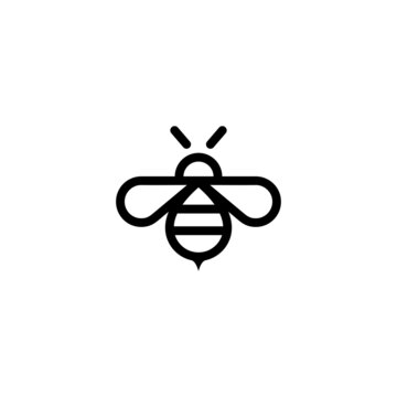 Simple Bee Outline Images – Browse 8,174 Stock Photos, Vectors, and ...
