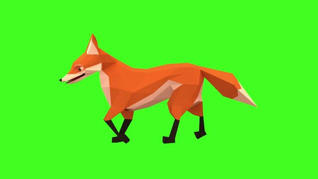 Fox Walk Cycle