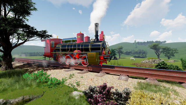 Steam Locomotives Spring Images – Browse 1,637 Stock Photos, Vectors ...