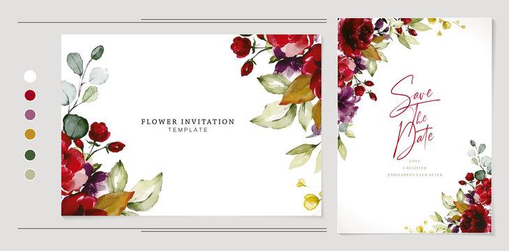 Maroon And White Invitation Images – Browse 2,691 Stock Photos, Vectors ...