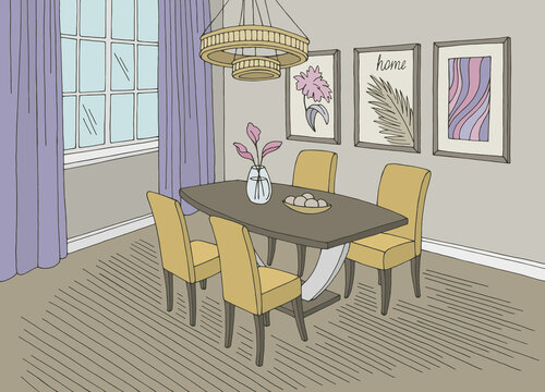 Dining Room Cartoon Images – Browse 5,476 Stock Photos, Vectors, and ...