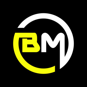 B M Logo Design