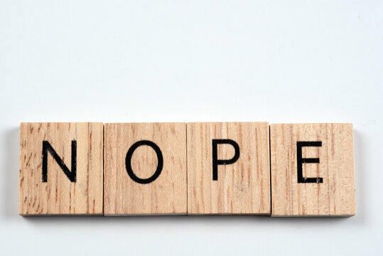 The Word Nope