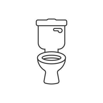Simple Toilet Drawing