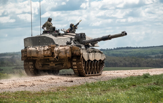 Army Tanks In Action