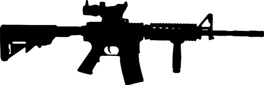 M4 Carbine Silhouette