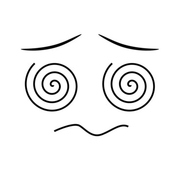 Swirly Eyes Cartoon