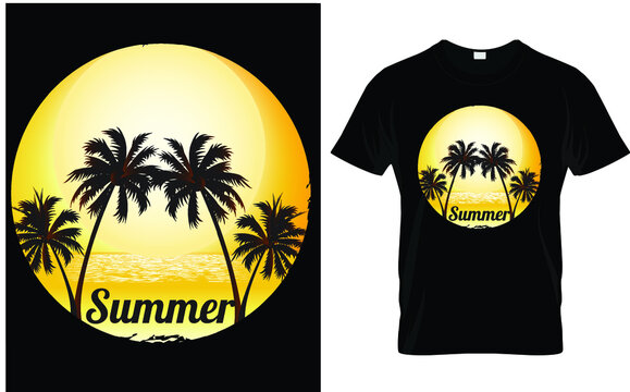 Summer Outing T Shirt Designs