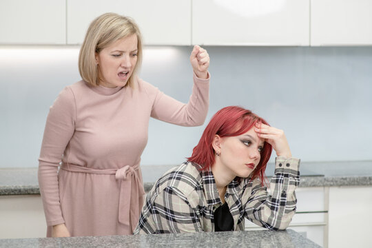Mother Daughters Angry Sisters Problem Home Images Browse 244 Stock