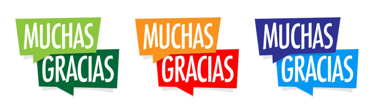 Muchas Gracias Clipart