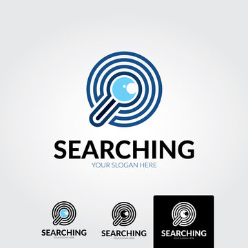Afbeeldingen over "Search Logo" – Blader in stockfoto's, vectoren en ...