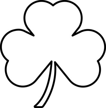 Shamrock Outline Images – Browse 12,889 Stock Photos, Vectors, and ...
