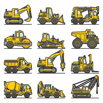 Cartoon Construction Equipment Images – Browse 123,880 Stock Photos ...