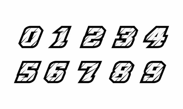 Racing Numbers