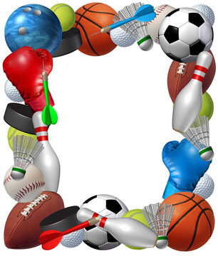 Sports Frames And Borders