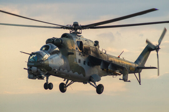 Russian Mi 35 Attack Helicopter