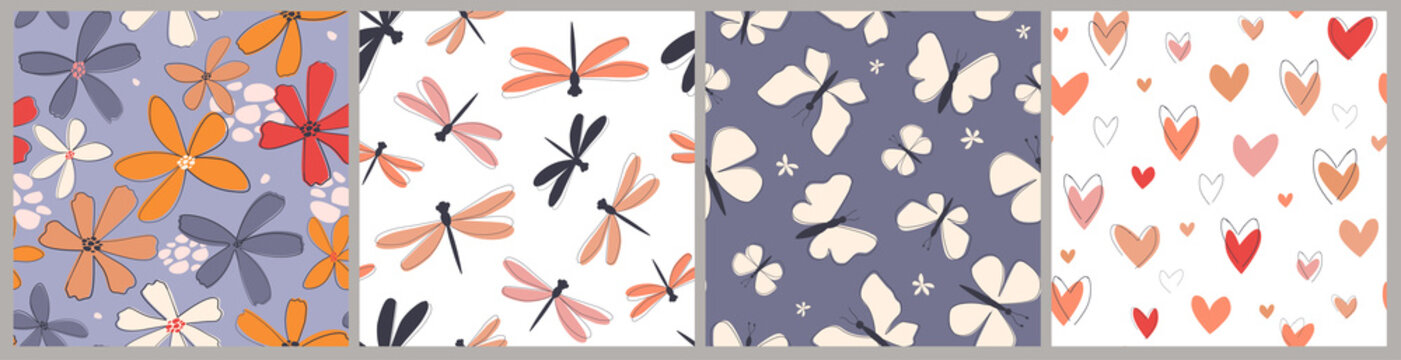 Seamless Butterflies Images – Browse 302,552 Stock Photos, Vectors, and ...