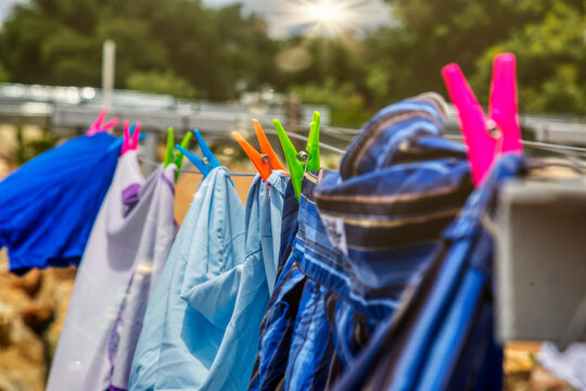 Washing-Line Images – Browse 267 Stock Photos, Vectors, and Video ...