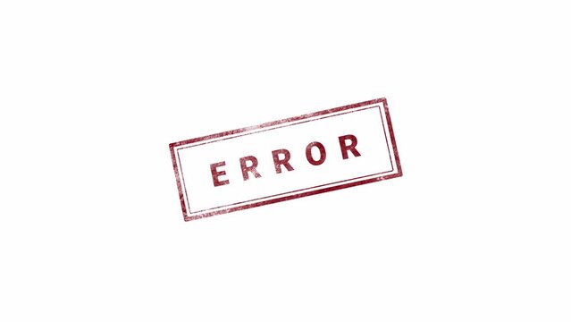Error Stamp Images – Browse 9,500 Stock Photos, Vectors, and Video ...