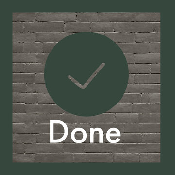 "Done Sign"-Bilder: Stock-Fotos & -Videos. | Adobe Stock