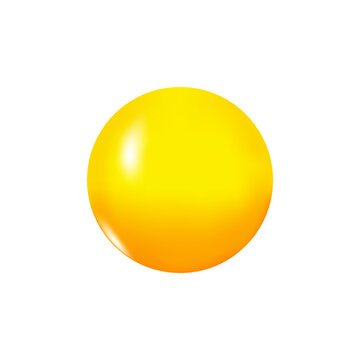 Yellow Sphere Png