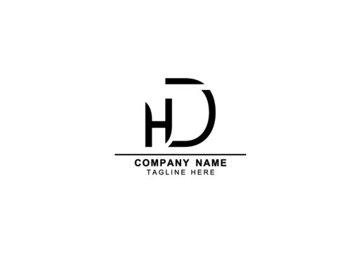 Hd Letters Logo Font Images – Browse 8,105 Stock Photos, Vectors, and ...