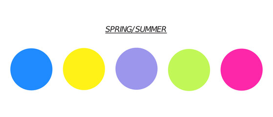 Sewing fabric with Vibrant/ fun spring/ summer color palette collection ...