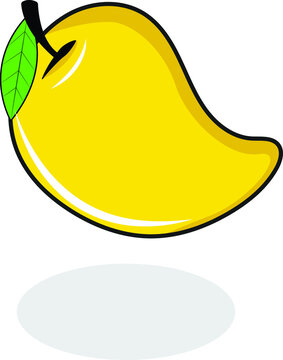 Yellow Mango Fruit Clipart