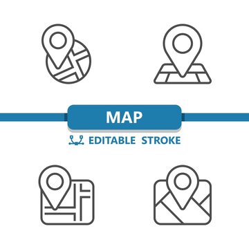 "Map Icon" Images – Browse 3,985 Stock Photos, Vectors, and Video ...