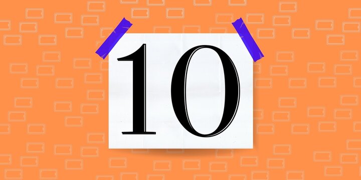 Number 10 Animation