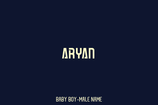 Aryan Name Wallpaper