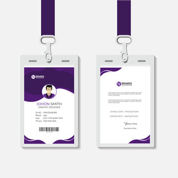 Identification Card Template Images – Browse 70,813 Stock Photos ...