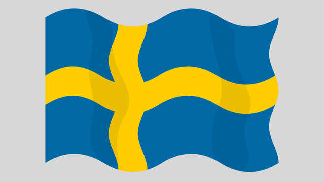 Animated Swedish Flag