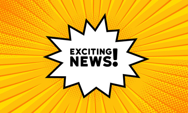 Exciting News Clip Art