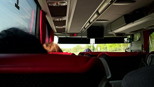 Tour Bus Inside Images – Browse 2,138 Stock Photos, Vectors, and Video ...