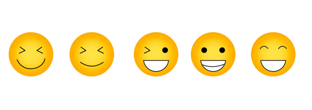 Smiley Face Emoticons Clipart