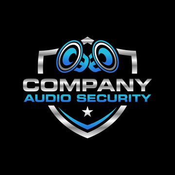 Logotipo De La Tienda De Audio Del Coche