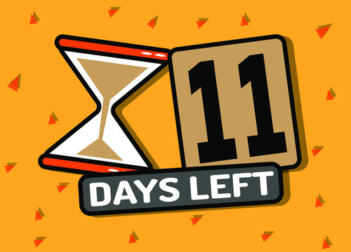 Keep Calm 11 Days Left