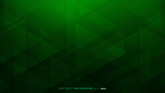 Dark Green Vector Background