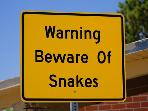 "Beware Of Snakes" Images – Browse 21 Stock Photos, Vectors, and Video ...