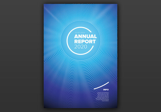 Blue Annual Report Template Images – Browse 125,172 Stock Photos ...