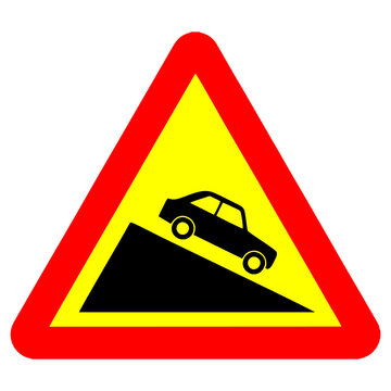 Steep Slope Sign